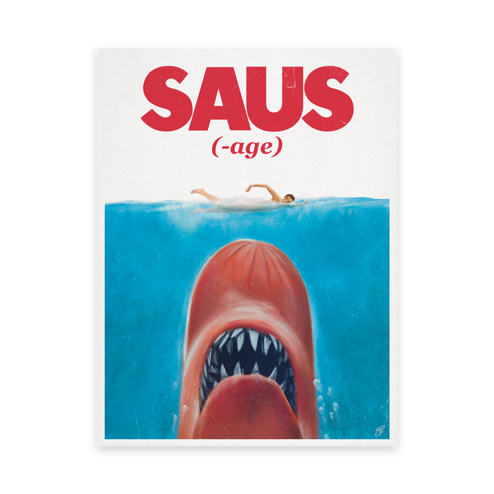 SAUS-age 18x24 Movie Poster - Official Drew Gooden Shop