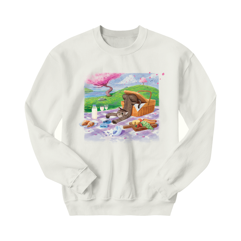 Bim Bim White Crewneck - Official Drew Gooden Shop