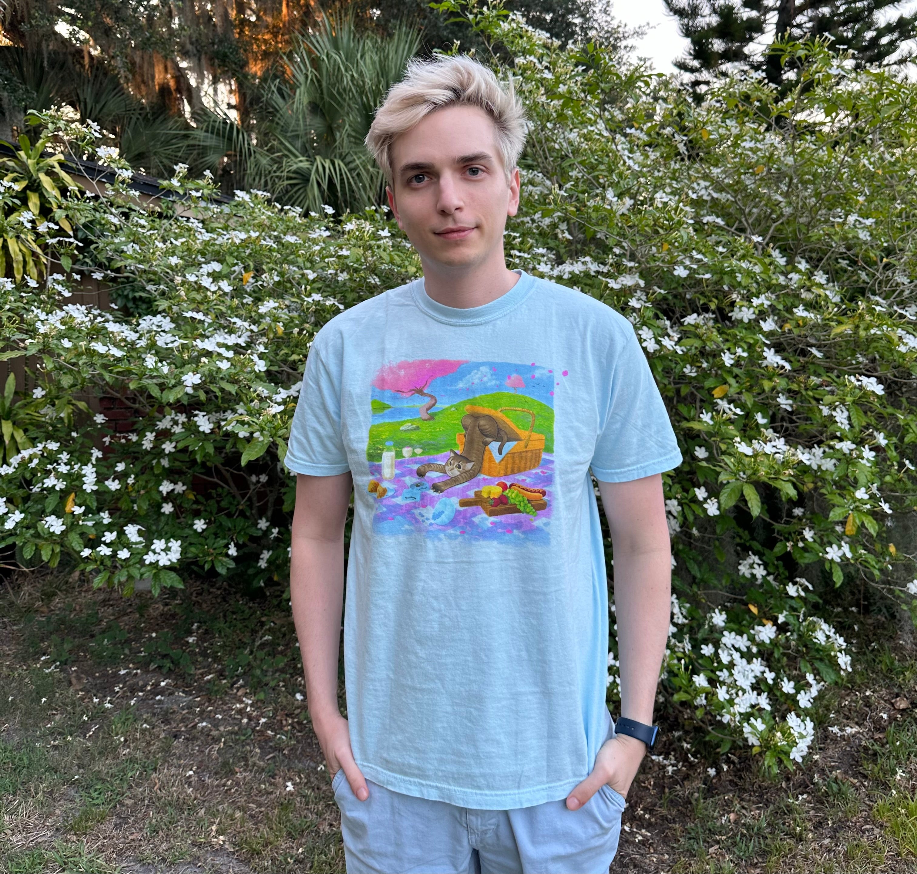 Bim Bim Blue Tee - Official Drew Gooden Shop