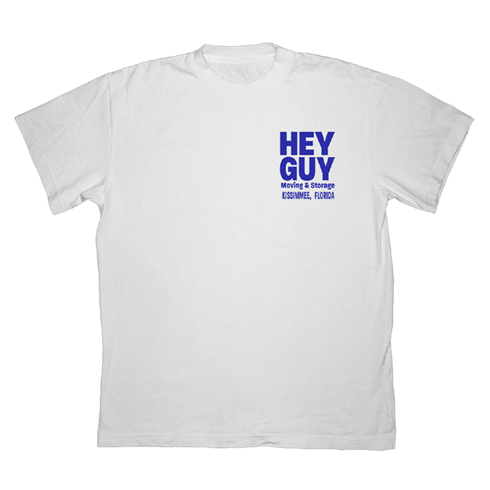 Hey Guy Moving and Storage White Tee – Drew Gooden Shop Hey Guy Moving and Storage White Tee – Drew Gooden Shop
